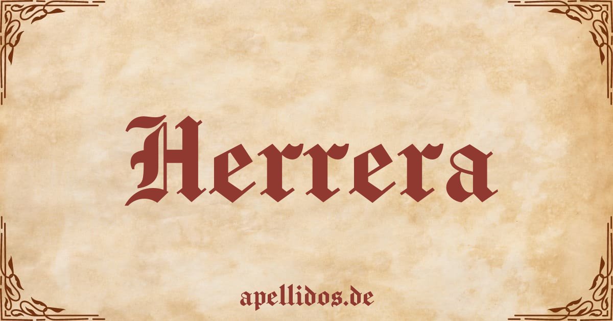 Apellido Herrera
